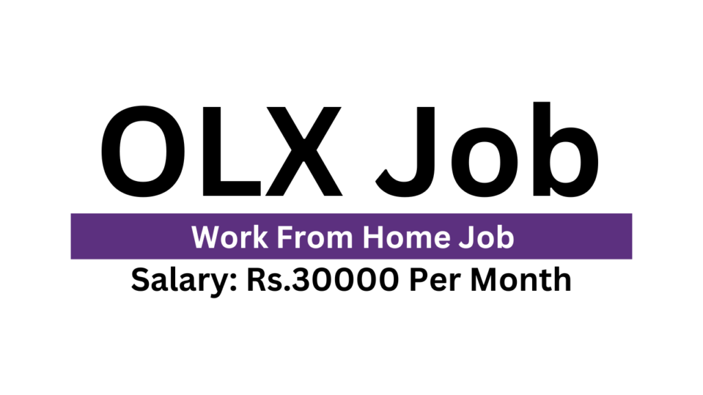 OLX Is Hiring | Email Executive Job | Work From Home | Apply Now ...