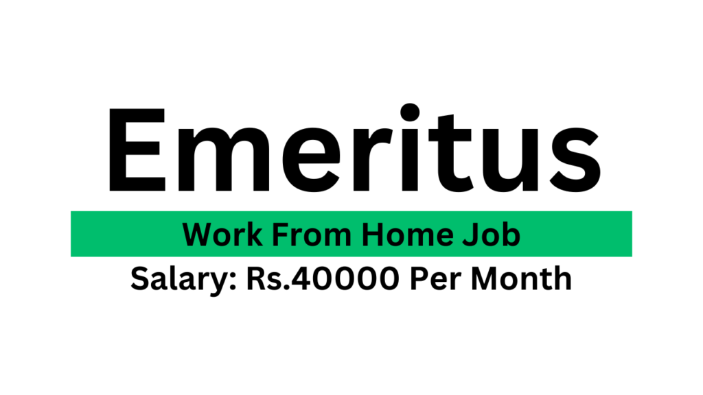 Emeritus Is Hiring | Work From Home Job | Learning Advisor | Apply Now ...